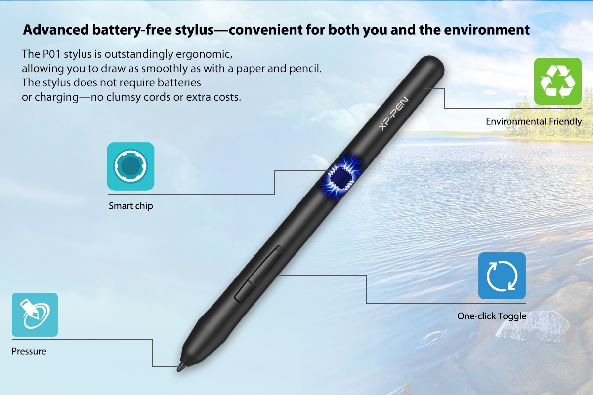 P01 Passive Stylus | XP-Pen Official Store