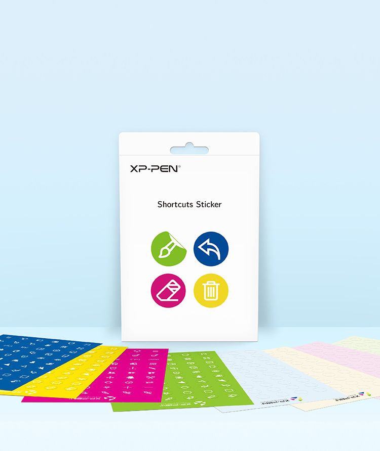 XP-PEN shortcut keys multi-function sticker(Pack of 8) | XP-Pen ...